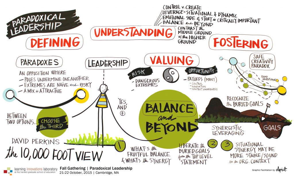 A 10,000 Foot View of Paradoxical Leadership by David Perkins